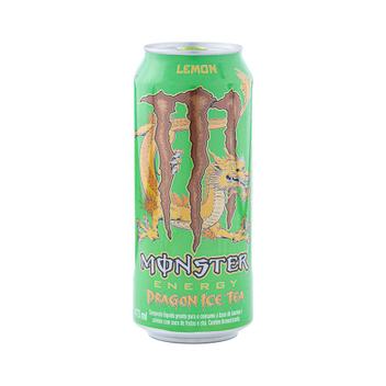 Energético Dragon Ice Tea Limão MONSTER 473ml - Bebida Energética ...