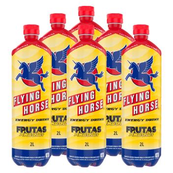 Energético Flying Horse Energy Drink Frutas Amarelas 2l 6un - Bebida ...