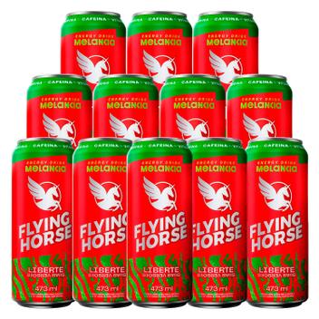 Energético Flying Horse Energy Drink Melancia 473ml 12un - Bebida ...