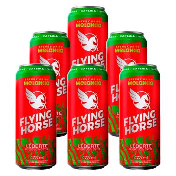 Energético Flying Horse Energy Drink Melancia 473ml 6 Unidades - Bebida ...