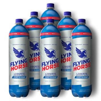 Energético Flying Horse Energy Drink Zero 1,25l 6 Unidades - Bebida ...