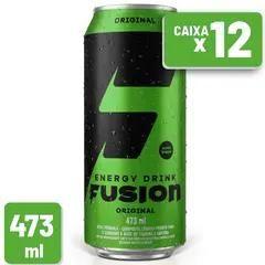 Energético Fusion Lata 473ml Caixa c/ 12 un 1x12 Unidades 473ML LATA ...