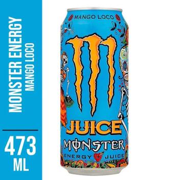 Energético Monster Mango Loco 473ml - Bebida Energética - Magazine Luiza