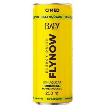 Energético Original Zero Açúcar Baly Flynow Lata 250ml - Bebida ...