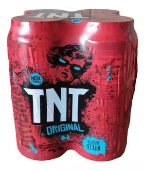 Energético TNT Kit 4 Latas de 473ml Sabor Tradicional - Bebida ...