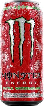 Energético Ultra Watermelon Monster Energy 473ml - Bebida Energética ...