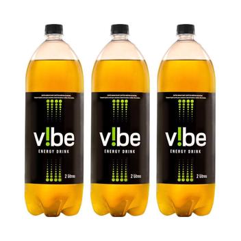 Energético Vibe Garrafa 2L - 3 Unidades - Bebida Energética - Magazine ...