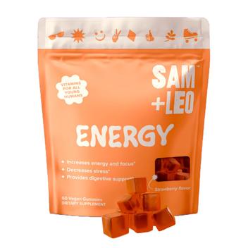Energy Gummies SAM+LEO com biotina, vitamina B3, B6 e B12 60 ct ...