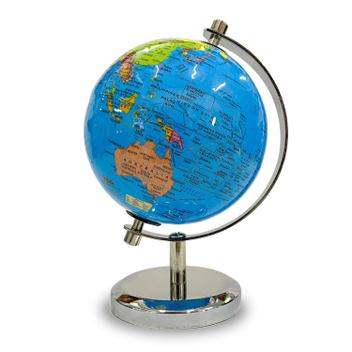 Enfeite Decorativo Globo Terrestre Grande 20,5Cm Altura - MB - Globo ...
