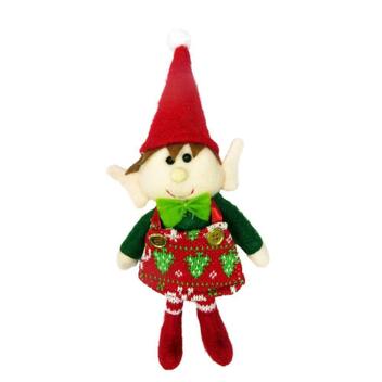 Enfeite Natal Boneco Elfo 18cm - A/CASA - ACASA - Decoração de Natal ...