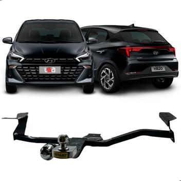 Engate Mult HB20 Hatch 2020-2025 Reboque Sustenta 500Kg Aço Resistente ...