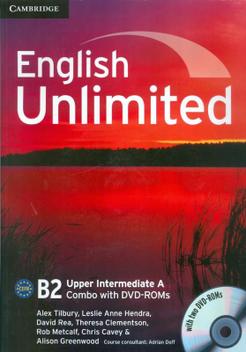 English unlimited upper intermediate cb a with dvd-roms b2 - 1st ed - CAMBRIDGE UNIVERSITY ...