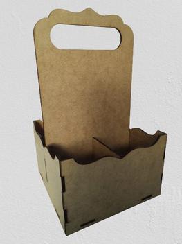 Engradado para garrafas - MDF cru 3mm - 4 Lugares - Arte Magazine ...