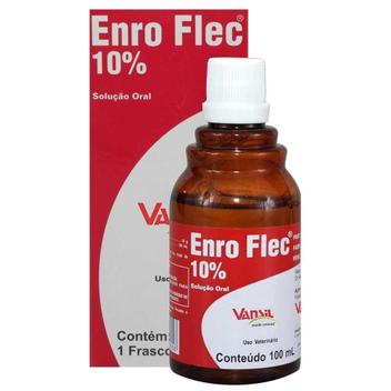 Enro Flec 10 Vansil Antibiótico Solução Oral 100ml - Vansil ...