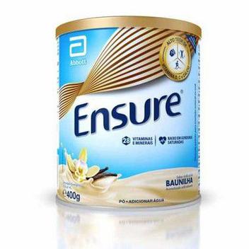 Ensure Pó Baunilha 400g - abbott nutrition - Complemento Alimentar ...