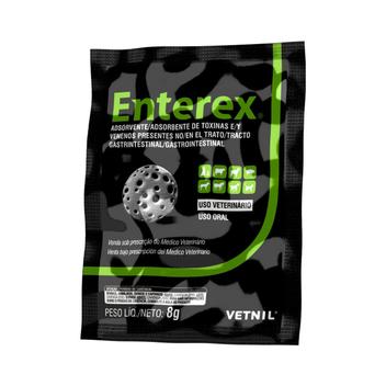 Enterex Carvão Ativado Sachê Vetnil 8g - Farmácia Pet - Magazine Luiza