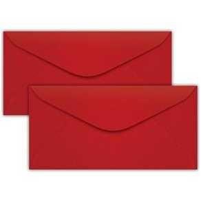 Envelope carta oficio 11x23 vermelho - FORONI - Envelope Ofício ...