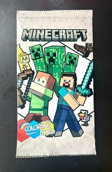 Envelope com cards para colorir minecraft - Pasta Fichário - Magazine Luiza