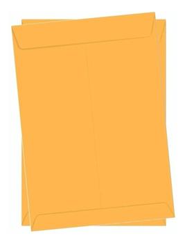 Envelope Meio A4 176X250mm 50 Unidades Escritorio - Foroni - Envelope ...