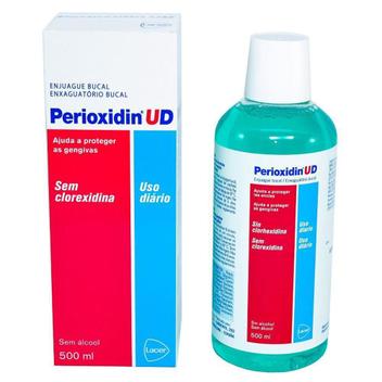 Enxaguatório Bucal Perioxidin Ud 500Ml - Antisséptico / Enxaguante ...