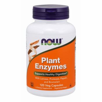 Enzimas Vegetais 120 Vcaps - Comprar Agora - Now Foods - Lactase ...