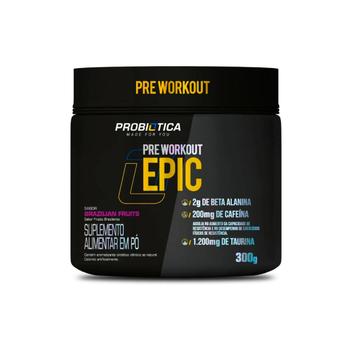 Epic probiotica 300g brazilian fruits - Pré Treino - Magazine Luiza