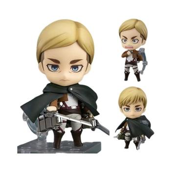Erwin Smith Levi Ackerman Eren Jaeger Anime Figuras De Ação Brinquedo ...