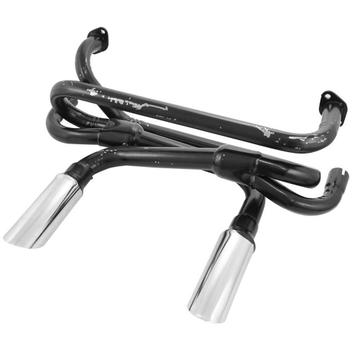 Escapamento dimensionado 4x2 speed com ponteira cromada para VW Fusca ...