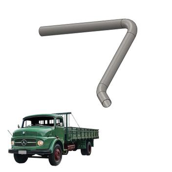 Escapamento Tubo Terminal Mb 1113 1114 Original Turbinado 4p - BRSUL ...