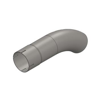 Escapamento Tubo Terminal Mb 2318 2325 2418 Original - BRSUL ...