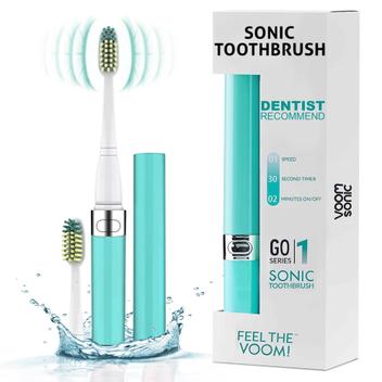 Escova de Dentes Elétrica Portátil Voom Sonic Go 1 Series - Escova de ...