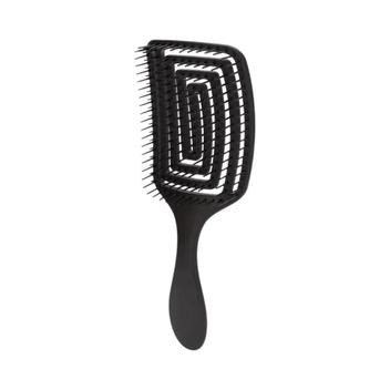 Escova Desembaraçadora de Cabelo Cacheados - Cerdas de Nylon e Pente de ...