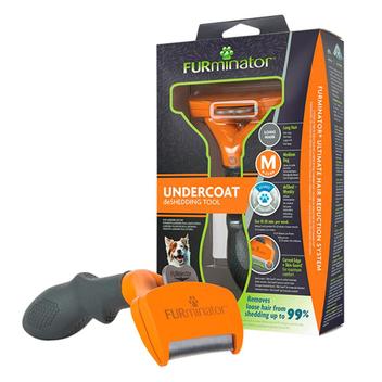 Escova Furminator New Cães Pelo Longo - Tam. M - Escovas e Pentes para ...