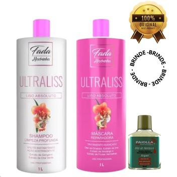 Escova Paiolla Progressiva Fada Madrinha Ultraliss 2x1000ml ...
