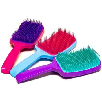 Escova Raquete Flex Desembaraçadora, Massageia, Desembaraça, Magica ...