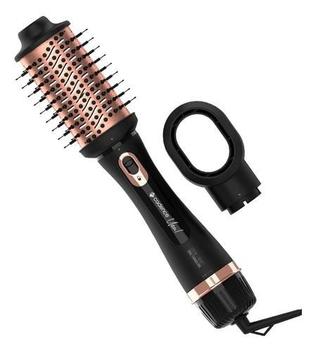 Escova Secadora Alisadora Modeladora e Bocal Secador Cadence Preto e ...
