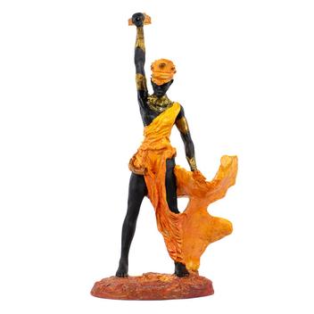 Escultura de Orixá Egunitá 27 cm em Resina - Lua Mística - 100% ...