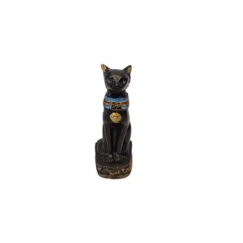 Escultura Estátua Deusa Bastet 7 cm Presente e Decoração - Meta Atacado ...