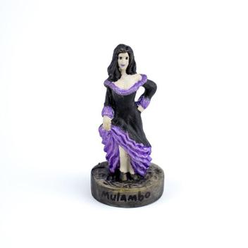 Escultura Pomba Gira Maria Mulambo 10 Cm Em Resina - Lua Mística - 100% ...
