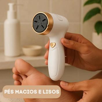 Esfoliador Elétrico Recarregável USB, Portátil, Pés Lisos e Suaves, 2 ...