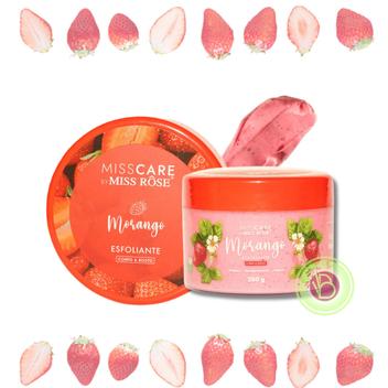 Esfoliante Corpo e Rosto Morango Miss Rôse - MISS ROSÊ - Outros Beleza e Perfumaria - Magazine Luiza