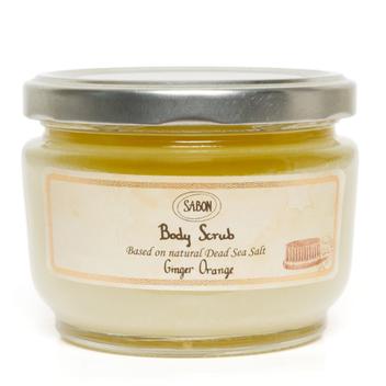 Esfoliante Corporal Sabon Ginger Orange - Sal do Mar Morto - 330ml - Outros Beleza e Perfumaria ...