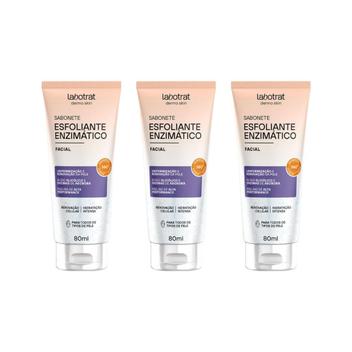 Esfoliante Labotrat Rosto 80Ml Enzimatico - Kit C/3Un - Sabonete Facial ...
