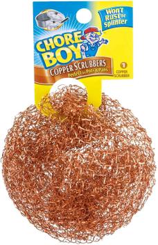 Esfregão de limpeza CHORE BOY Ultimate Copper Scrubber (pacote com 10 ...