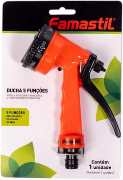 Esguicho Ducha 5 Funções Famastil Foxlux - Esguicho e Pistola para ...