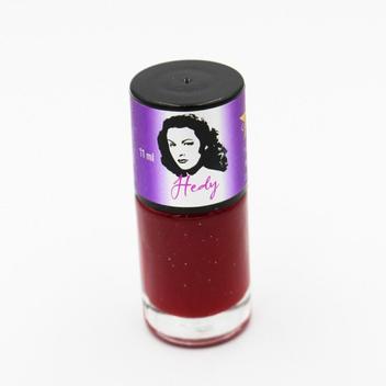 Esmalte Cremoso com Glitter Longa Duração Beleza Express 11ml cor Hedy ...