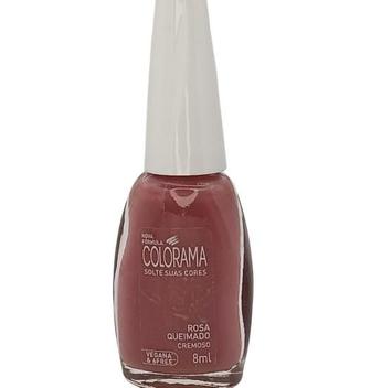 Esmalte cremoso rosa queimado colorama - Esmalte - Magazine Luiza
