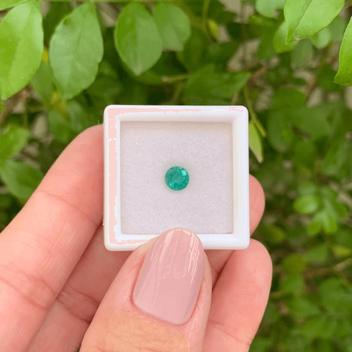 Esmeralda Brilhante ø4,86mm 0,49ct - SP GEMAS - Pedras Preciosas - Magazine Luiza