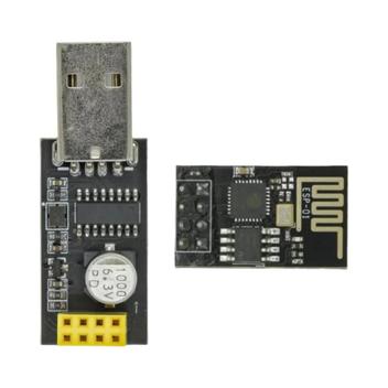 Esp8266 Módulo Wifi Adaptador Usb ESP-01S Placa De Desenvolvimento ...