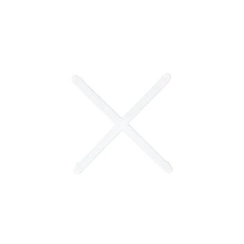 Espacador Cruzeta 5,00mm Transparente (100 Pcs) - Nivela Piso ...